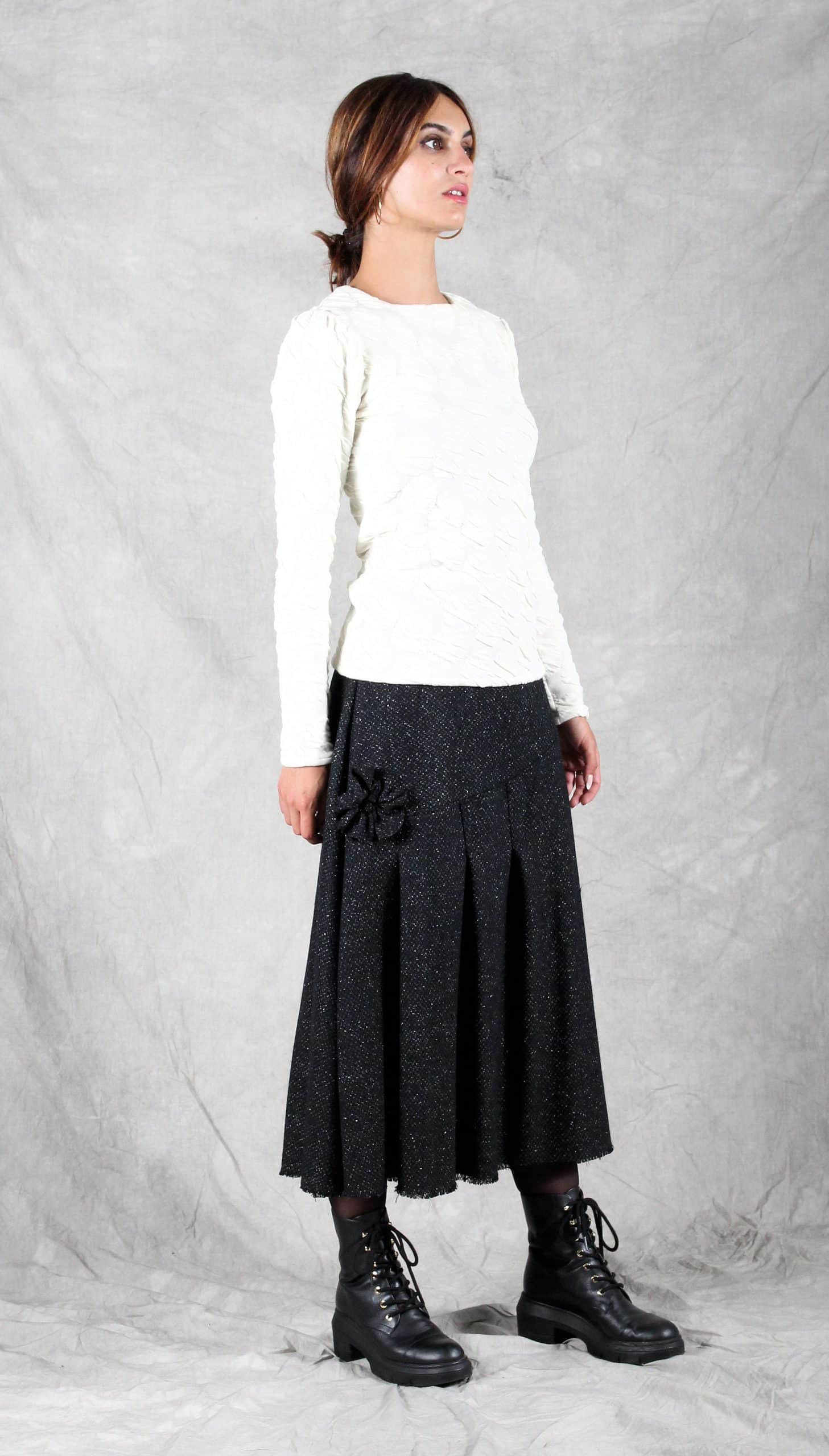 Flared Skirt Sewing Pattern for Women | AinaSewingPatterns