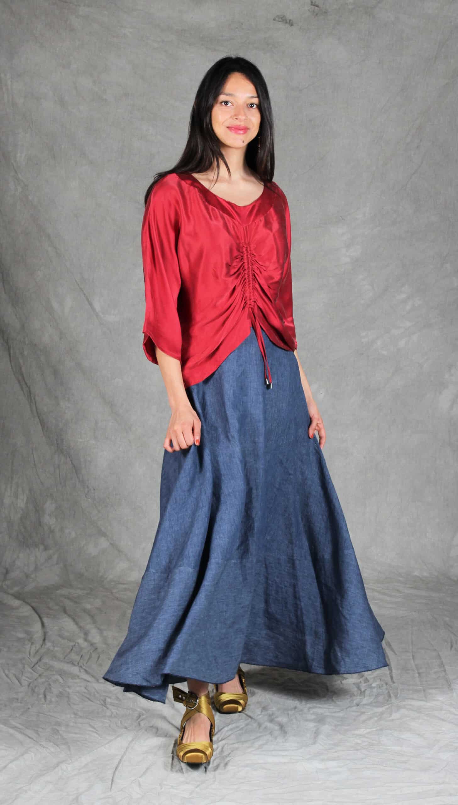 Ruched Top Sewing Pattern | AinaSewingPatterns