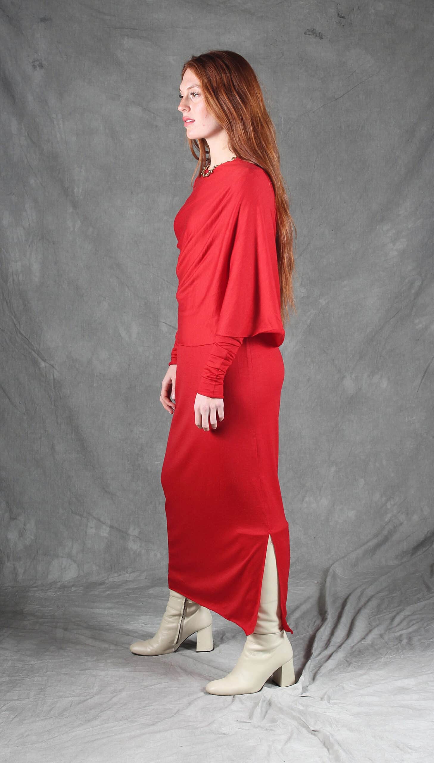 Draped Maxi Dress Sewing Pattern | AinaSewingPatterns