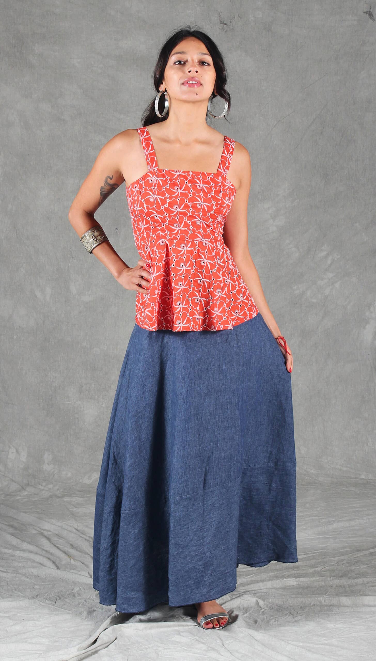 Sleeveless Top Sewing Pattern | AinaSewingPatterns