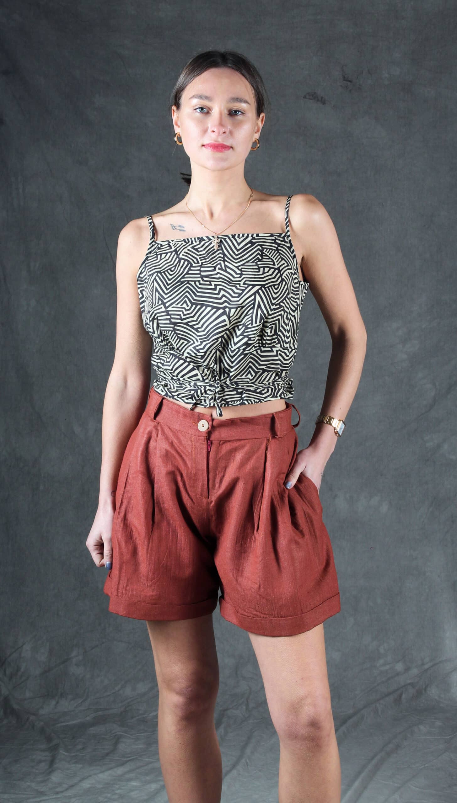 Women Shorts Sewing Pattern | AinaSewingPatterns