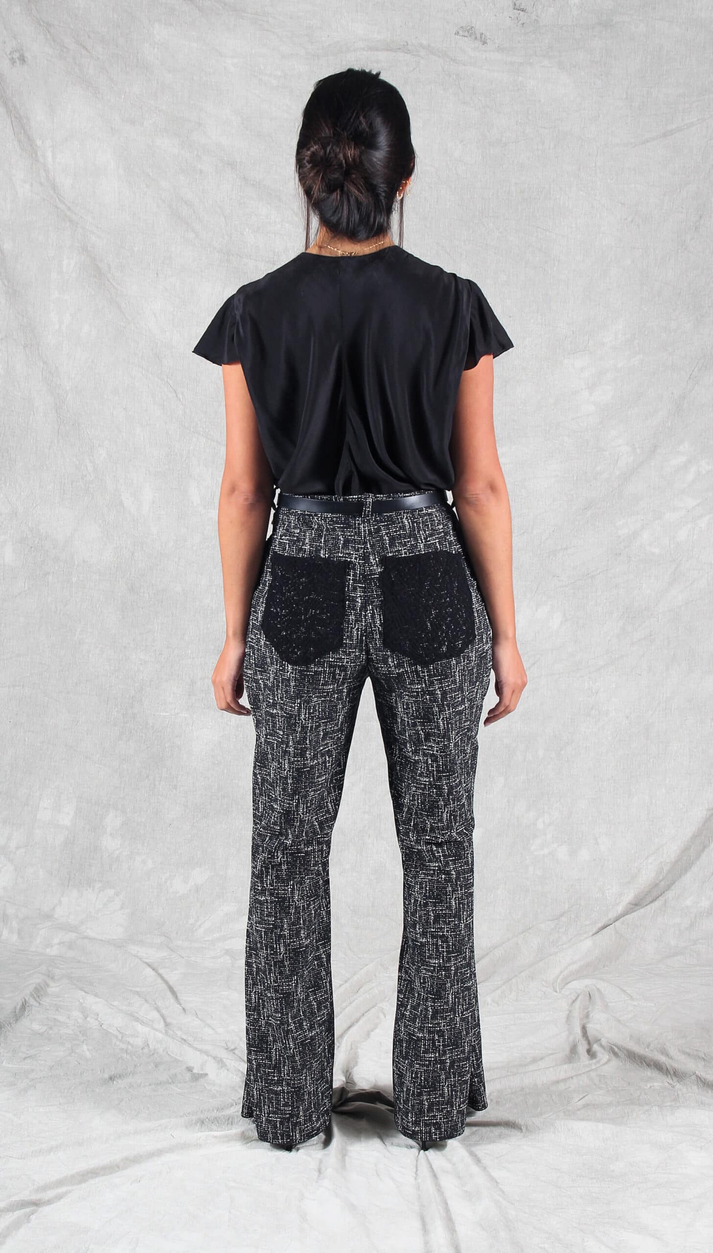 Easy Flared Women Pants Sewing Pattern | AinaSewingPatterns