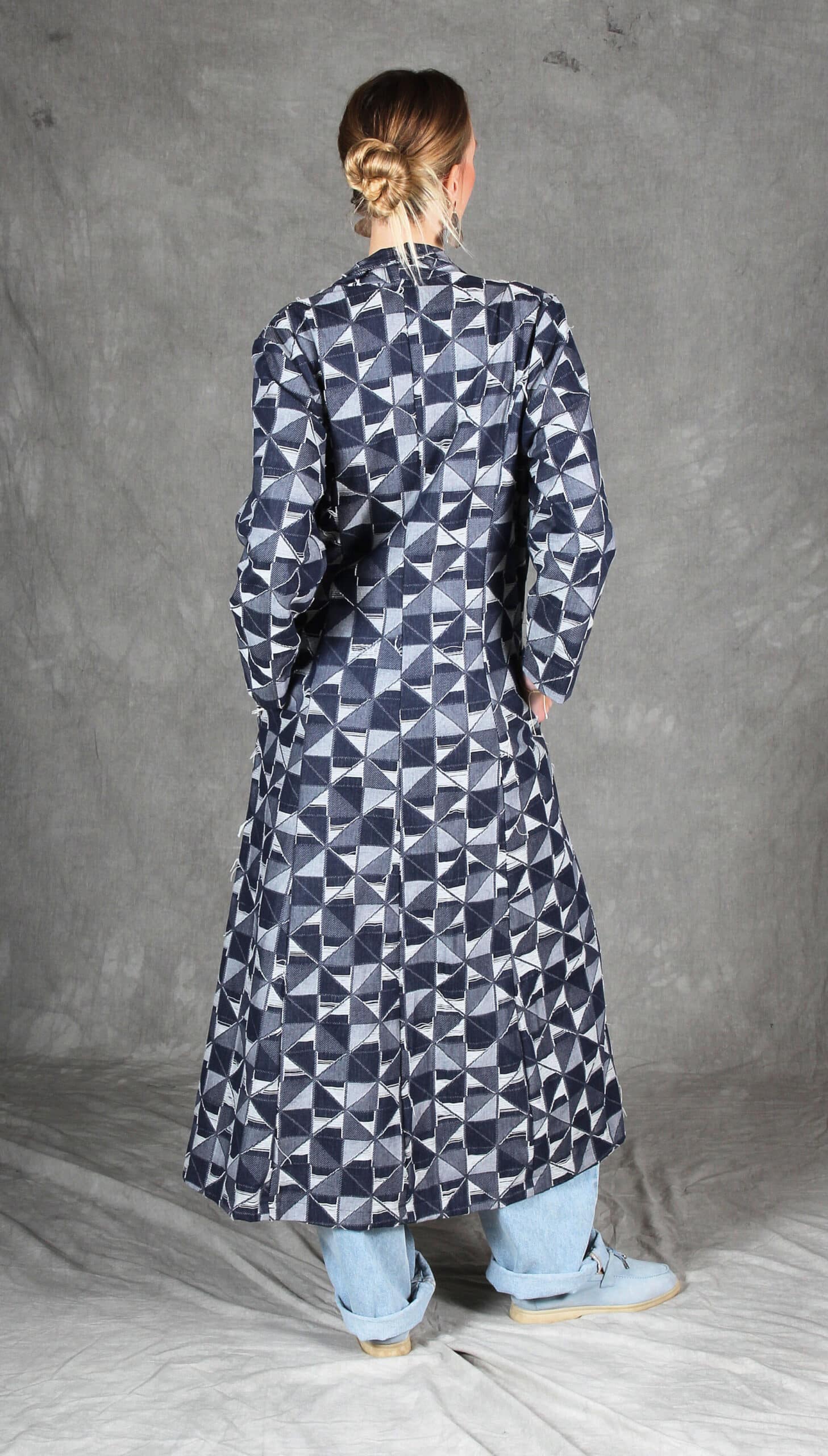 Long Coat Sewing Pattern for Women | AinaSewingPatterns